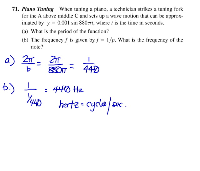 Trig Function Modeling Homework Ppt 9032