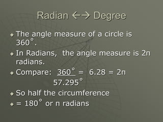 Trig functions | PPT