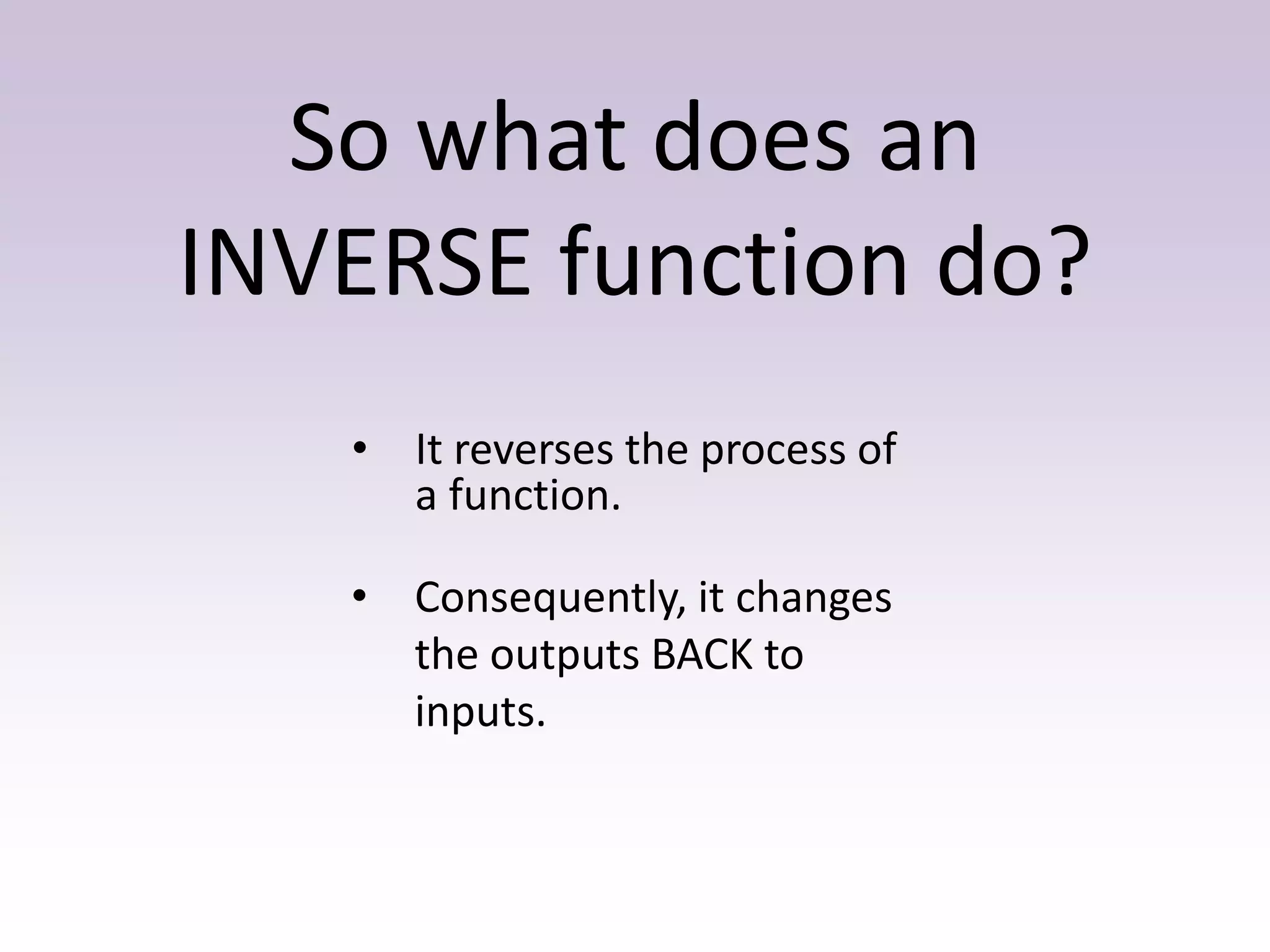 Inverse Trig Functions | PPTX