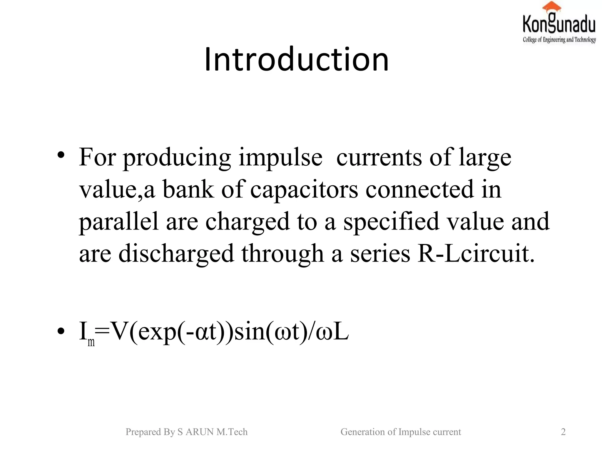 Triggatron gap | PPT