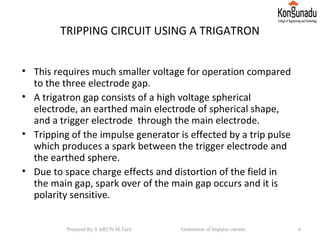 Triggatron gap | PPT