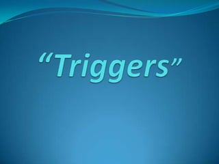 Trigger | PPTX