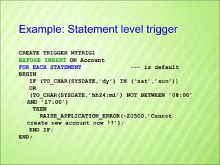 Trigger | PPT