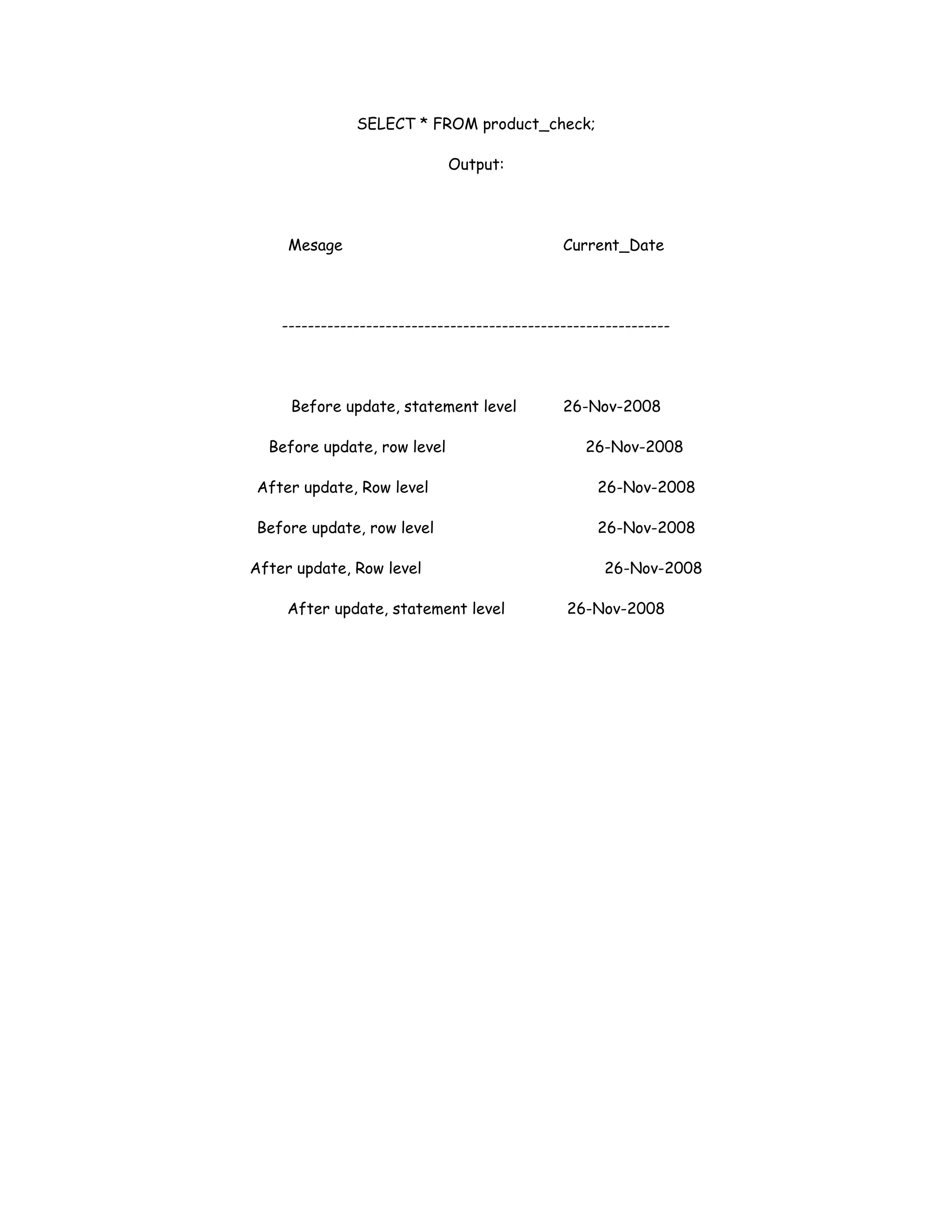 Trigger And Cursor Program Using Sql Pdf 0955