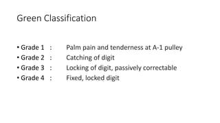 Trigger Finger - with glucocorticoid injection | PPT