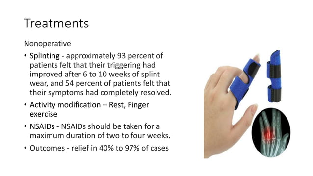 Trigger Finger - with glucocorticoid injection | PPT