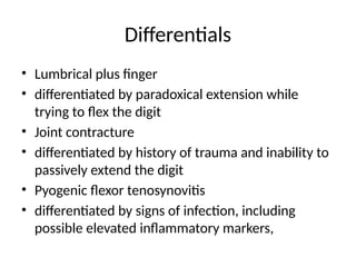 trigger finger causes, symptoms and treatment | PPT