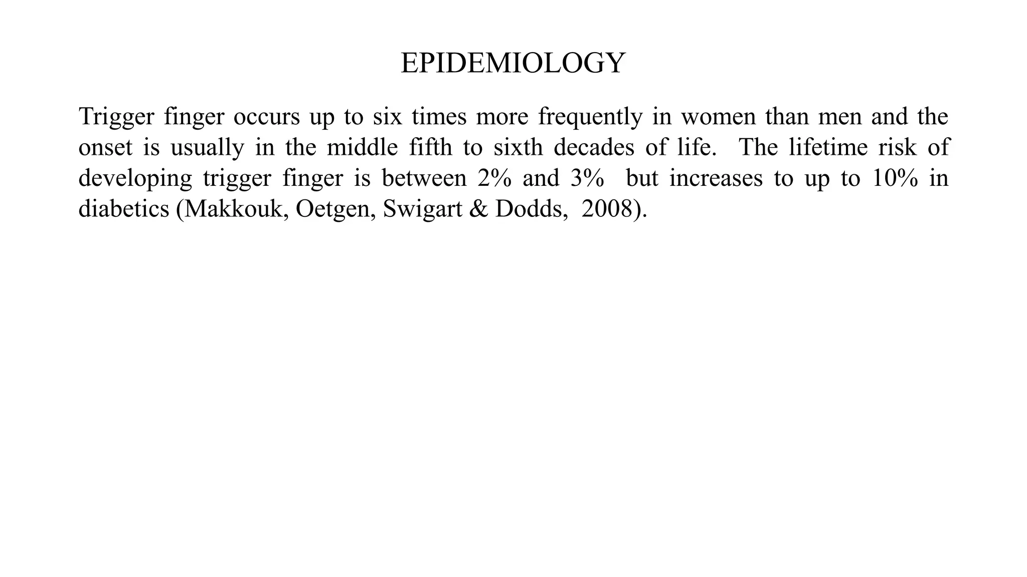 Physiotherapy management of trigger finger ppt by Oluwadamilare ...