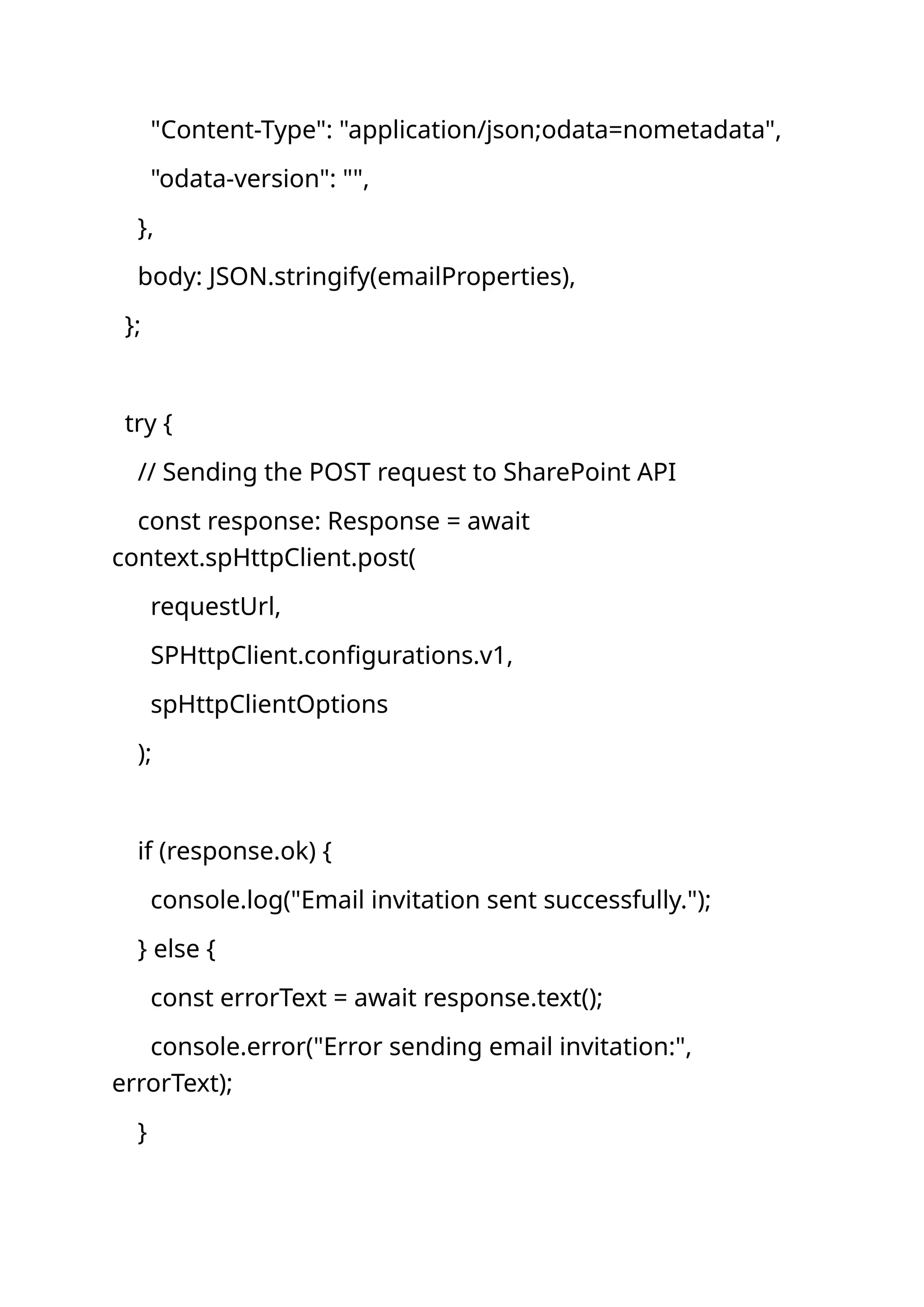 Triggering Out of Box User Invitations for a SharePoint Site Using SPFx ...