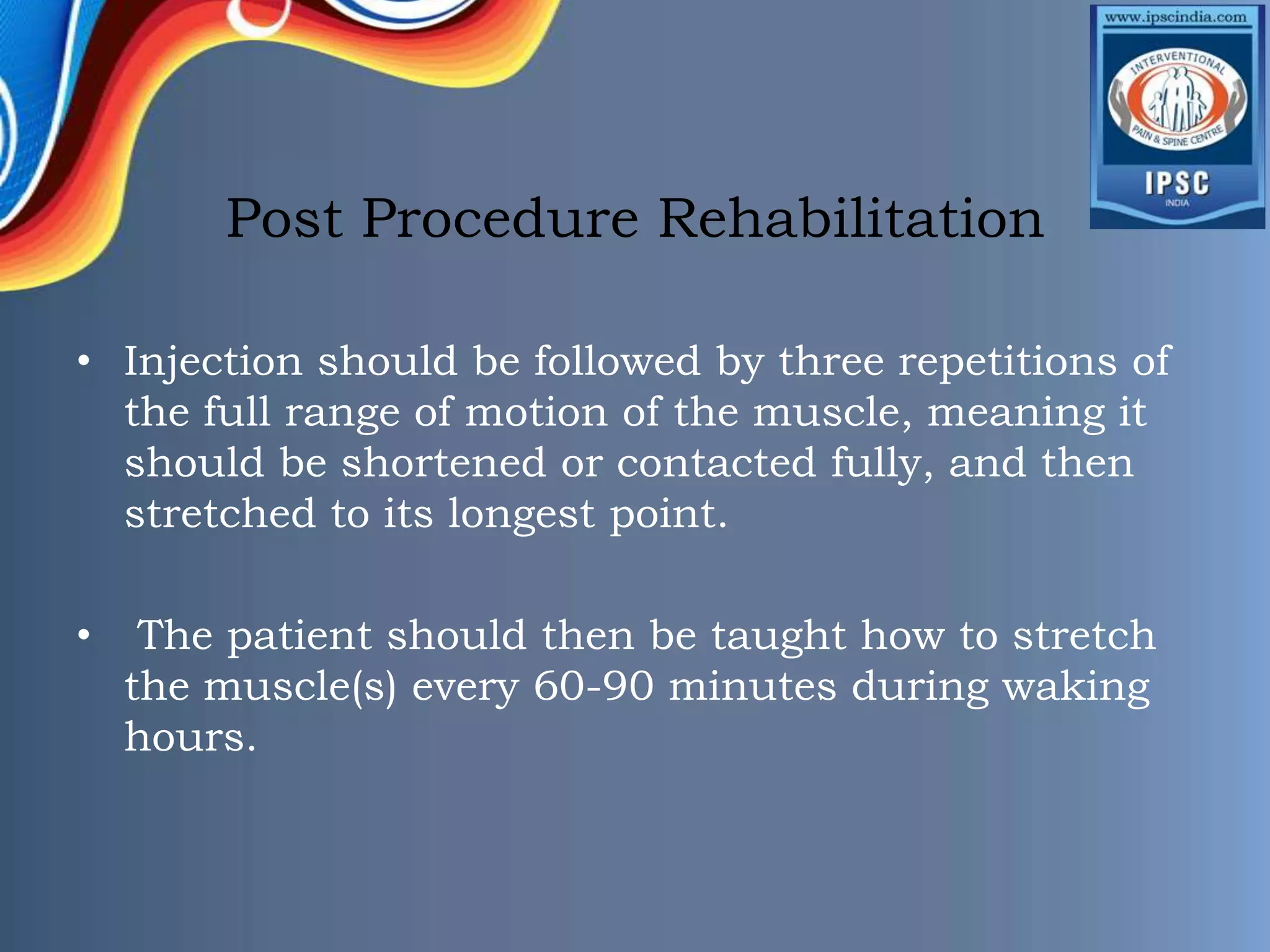 Trigger point injection | PPTX