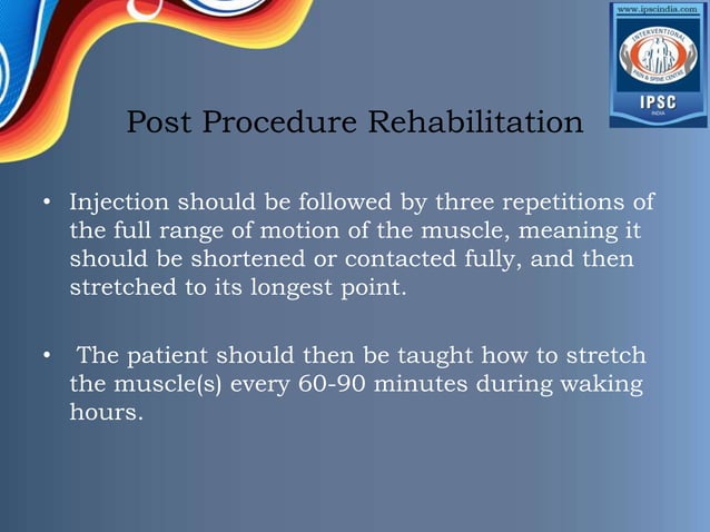 Trigger point injection | PPTX