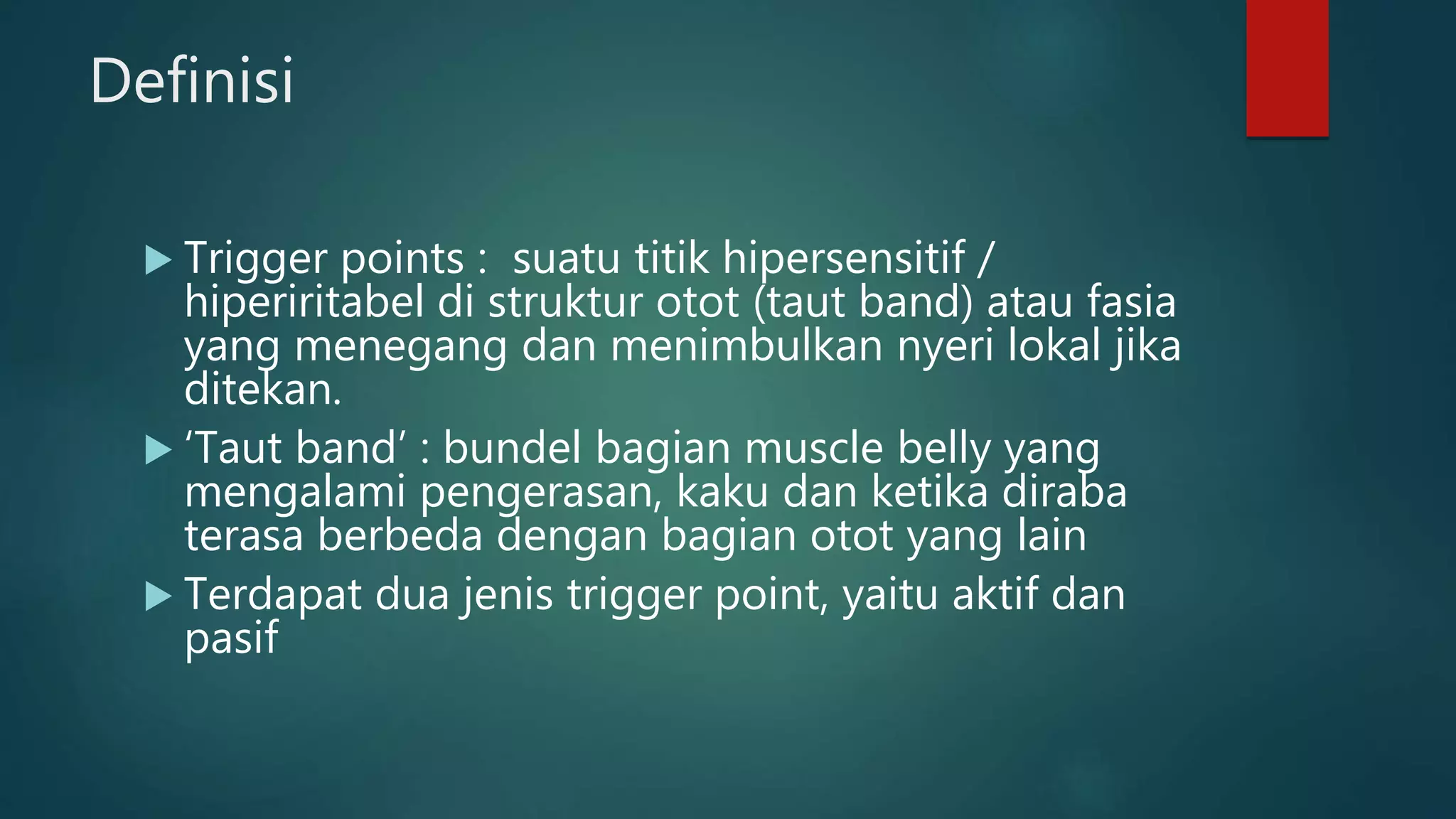 TRIGGER POINT INJECTION (TPI) MHD.pptx