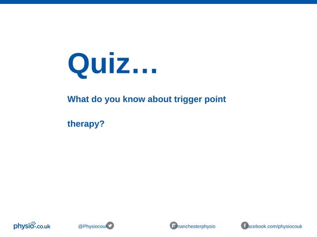 Trigger Point Therapy Slides | PPT