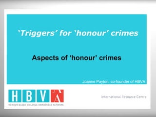 Triggers for HBV | PPT