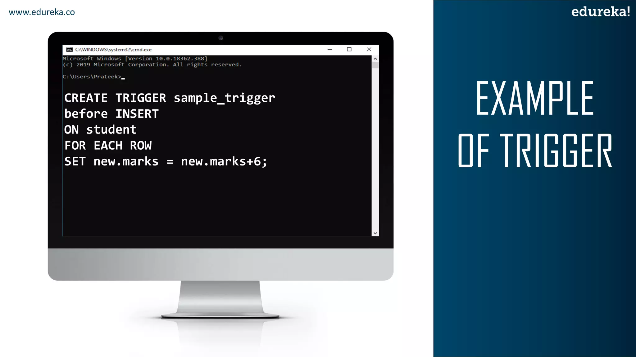 Triggers in SQL | Edureka | PDF