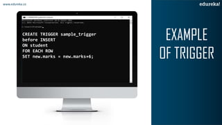 Triggers in SQL | Edureka | PDF