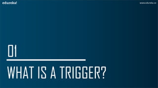 Triggers in SQL | Edureka | PDF