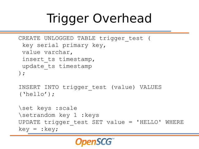 An Introduction To PostgreSQL Triggers | PPT