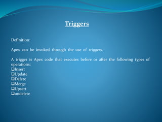 Triggers and order of execution1 | PPTX
