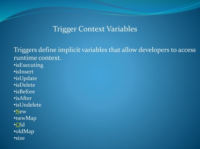 Triggers and order of execution1 | PPTX