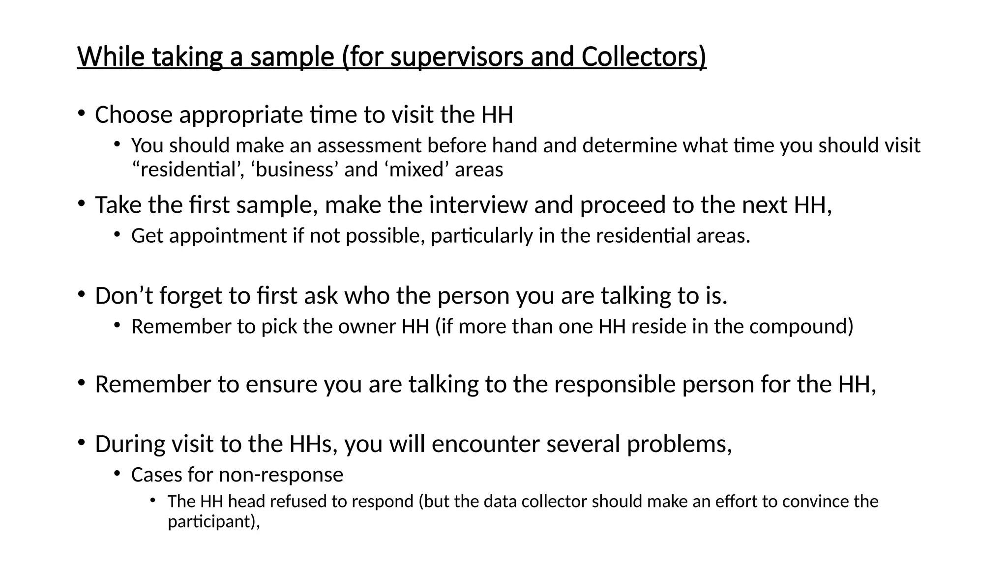 Triggers Girma Sampling Methods for training of data collectors.pptx