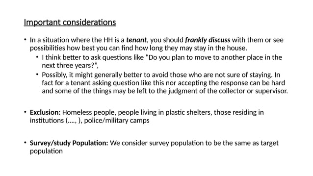 Triggers Girma Sampling Methods for training of data collectors.pptx