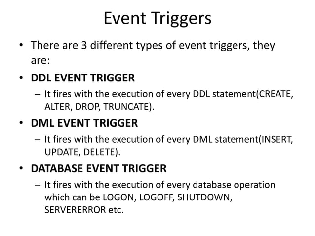 Triggers n Cursors.ppt