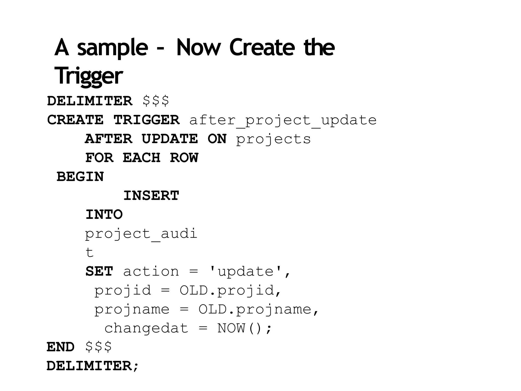 Triggersstoredprocedures 190101071259 Pptx