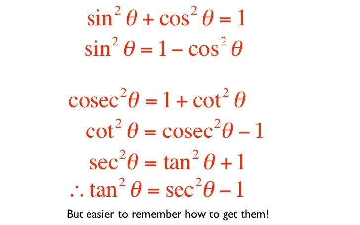 Trig Identities trig-identities