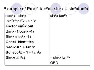 Trig identities | PPT