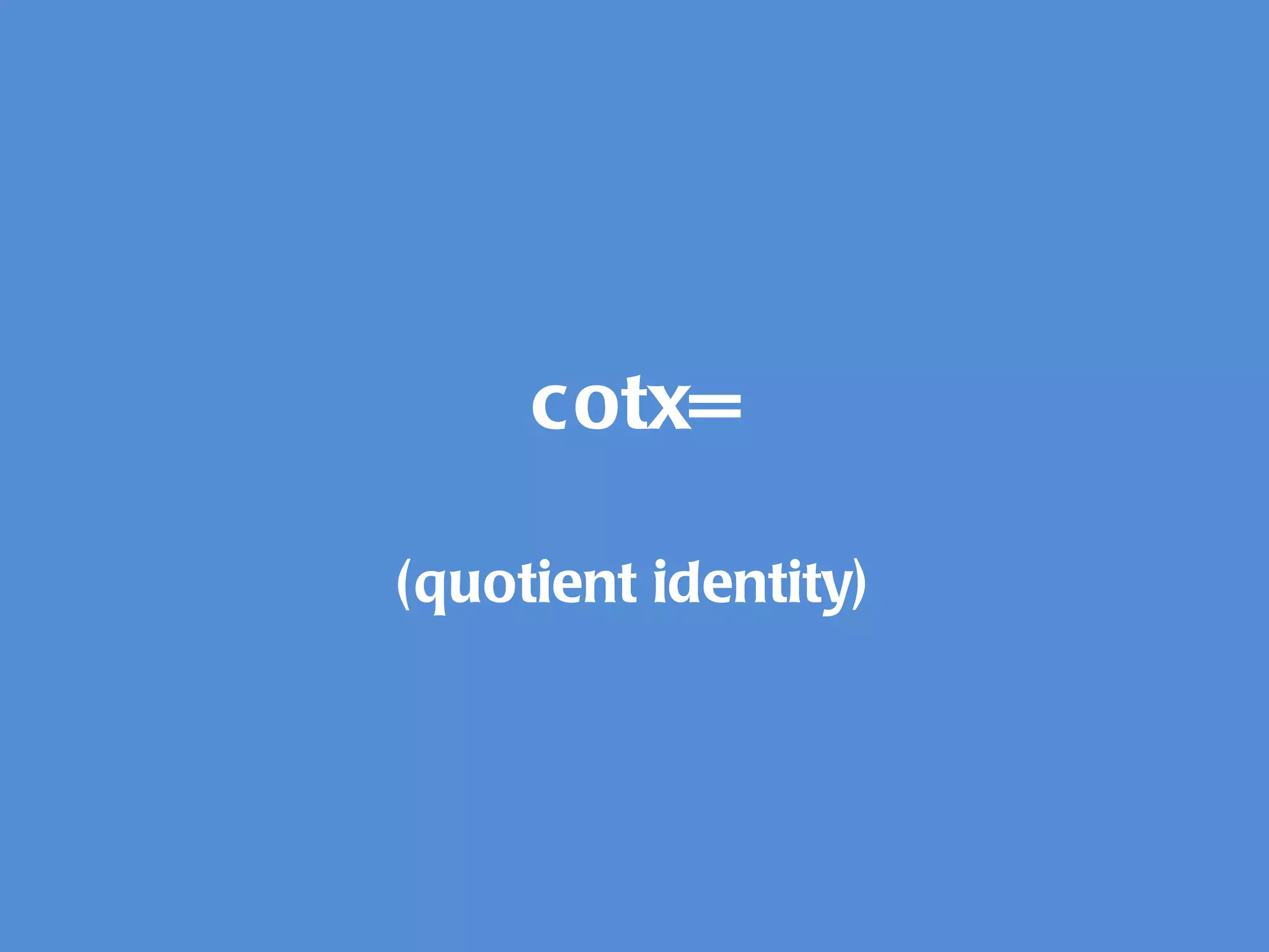 Trig Identities Calc I | PPT