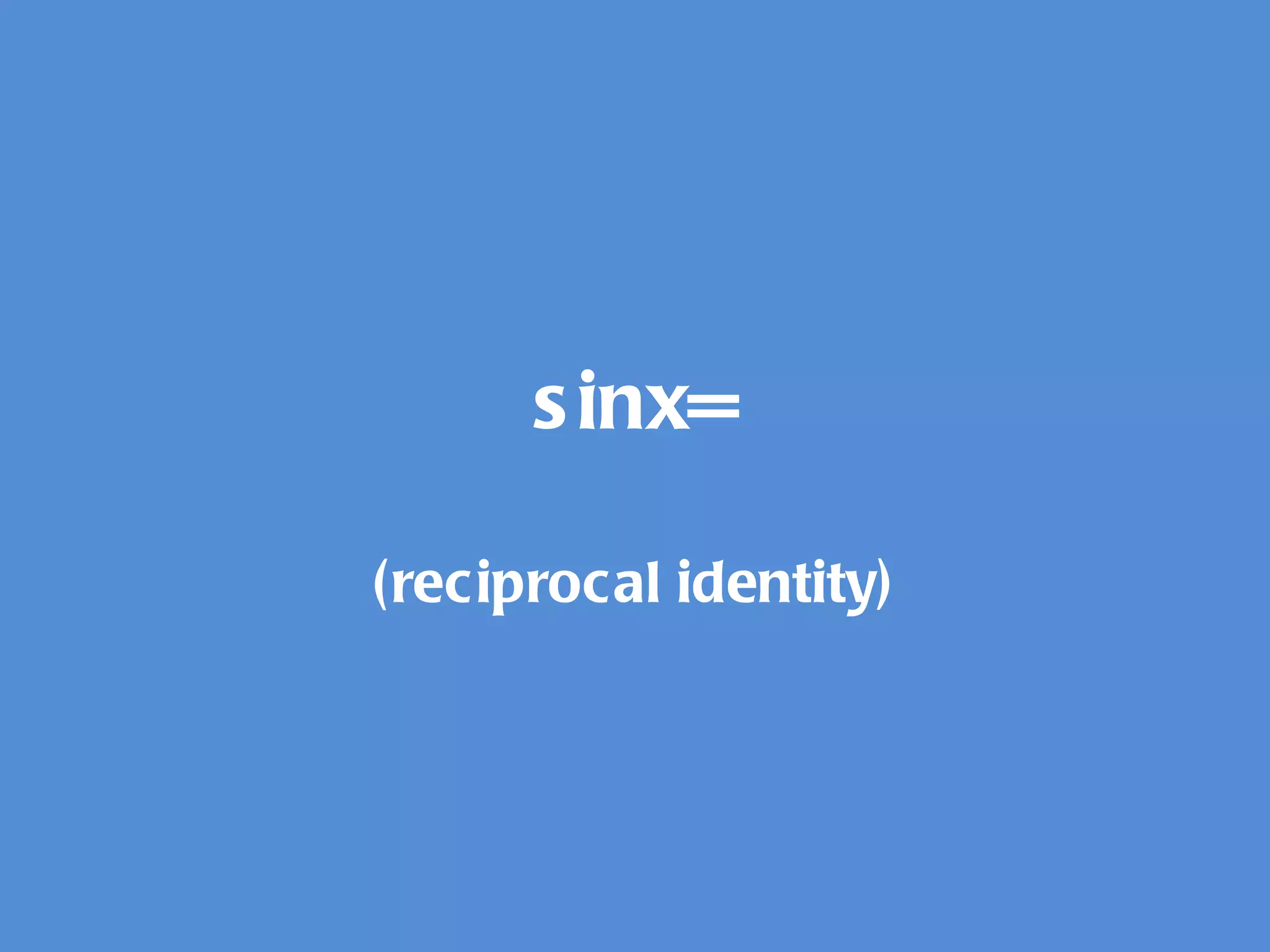 Trig Identities Calc I | PPT