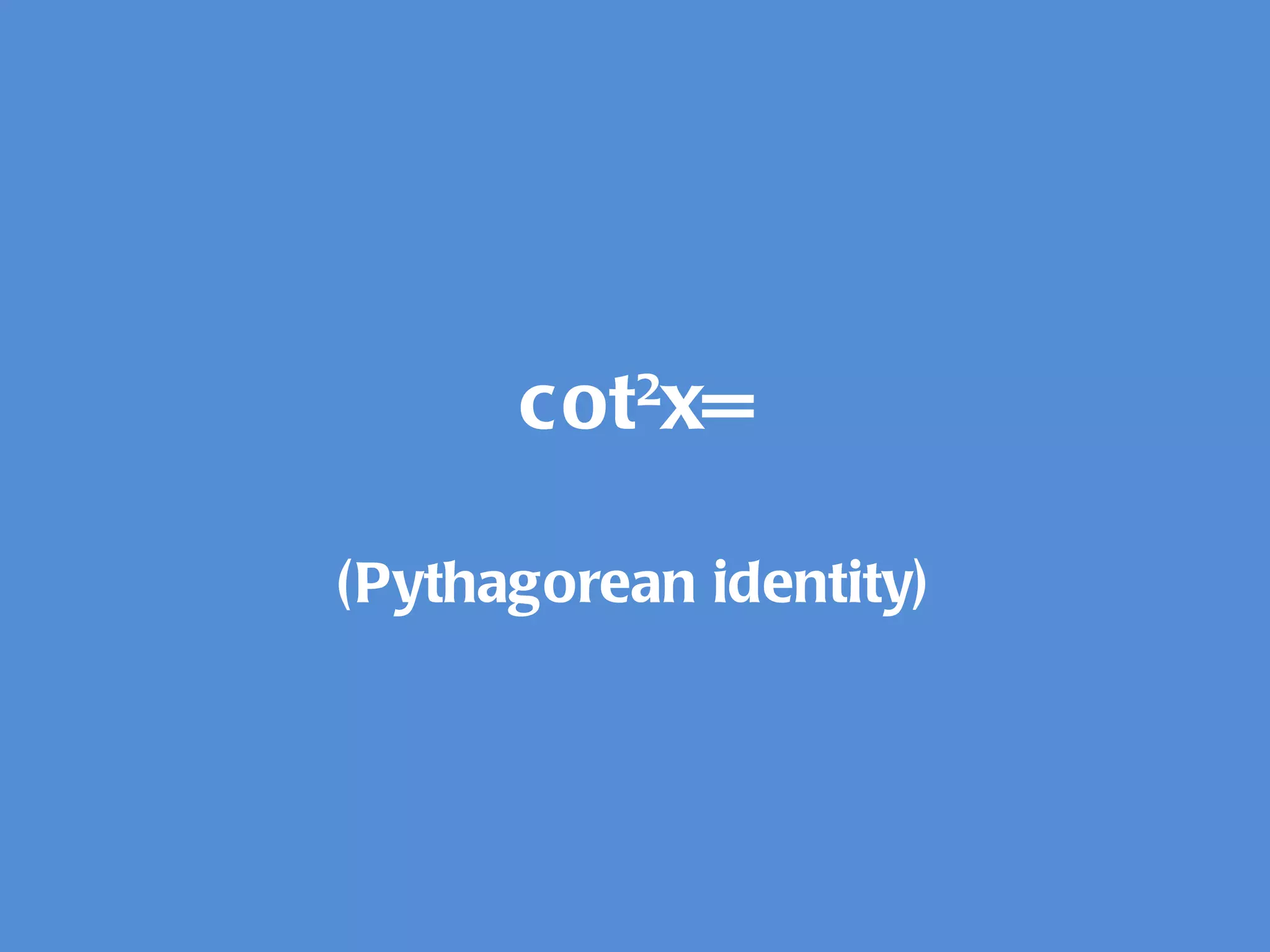 Trig Identities Calc I | PPT