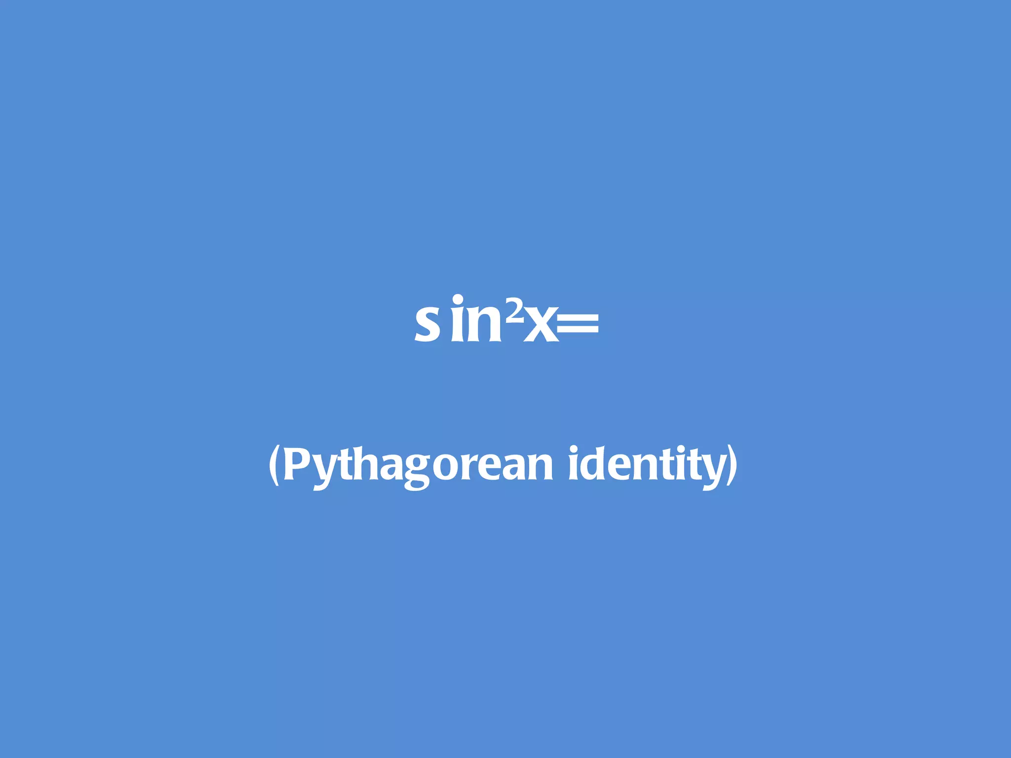 Trig Identities Calc I | PPT