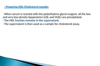TRIGLYCERIDE ESTIMATION IN SERUM-ENZYMATIC METHOD . | PPT