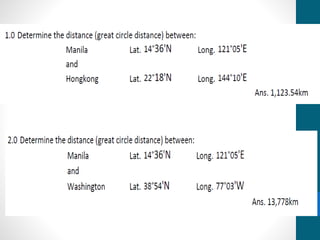 right spherical triangle. trigonometry | PPTX