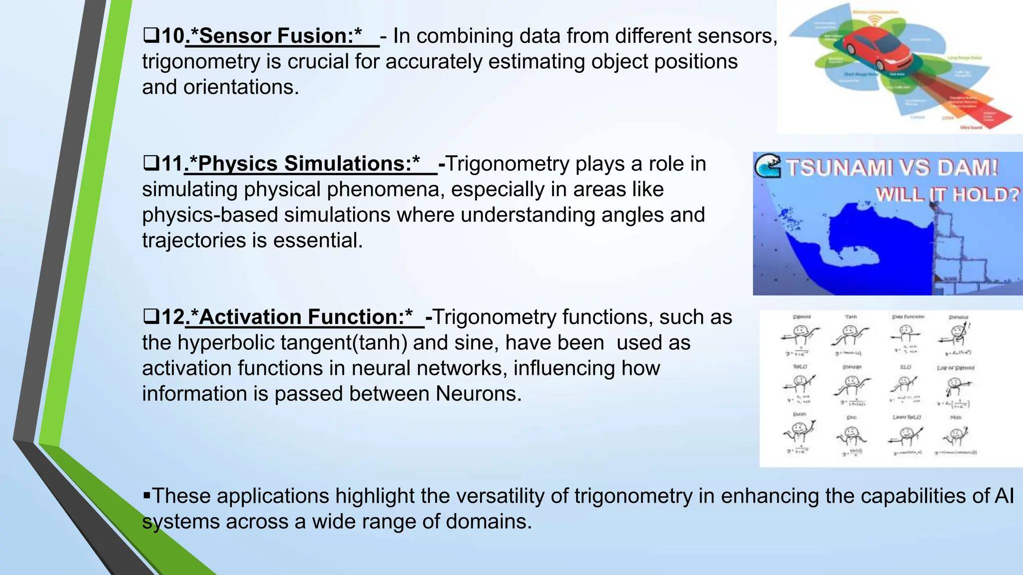 Application of Trigonometry in Data Science and AI | PPTX