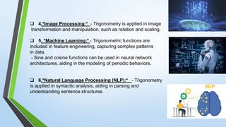 Application of Trigonometry in Data Science and AI | PPTX
