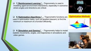Application of Trigonometry in Data Science and AI | PPTX
