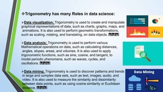 Application of Trigonometry in Data Science and AI | PPTX