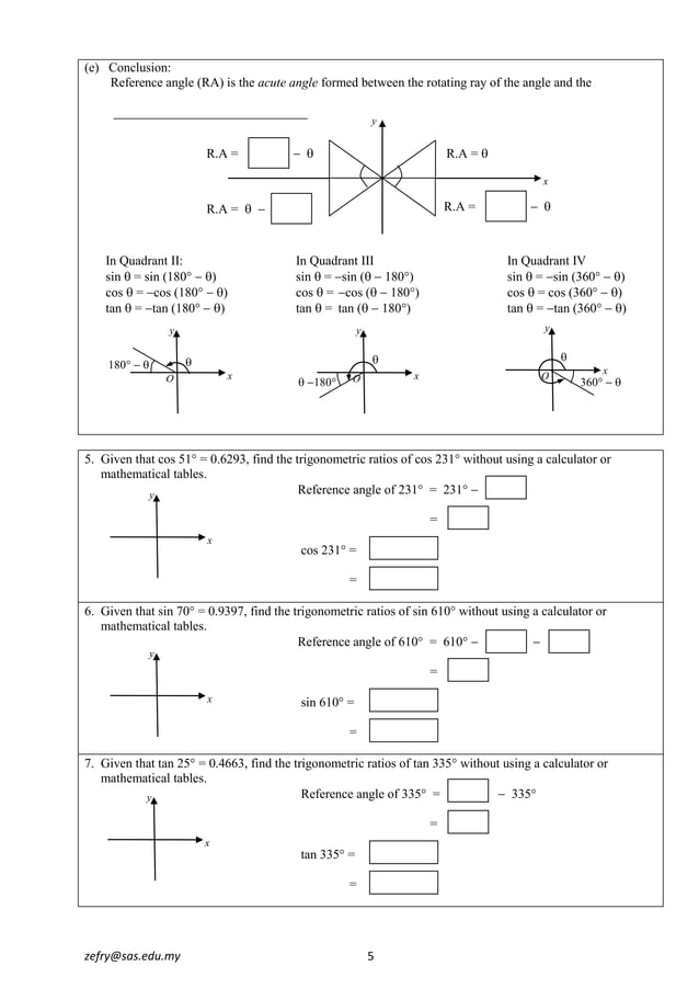 Trigo functions | PDF