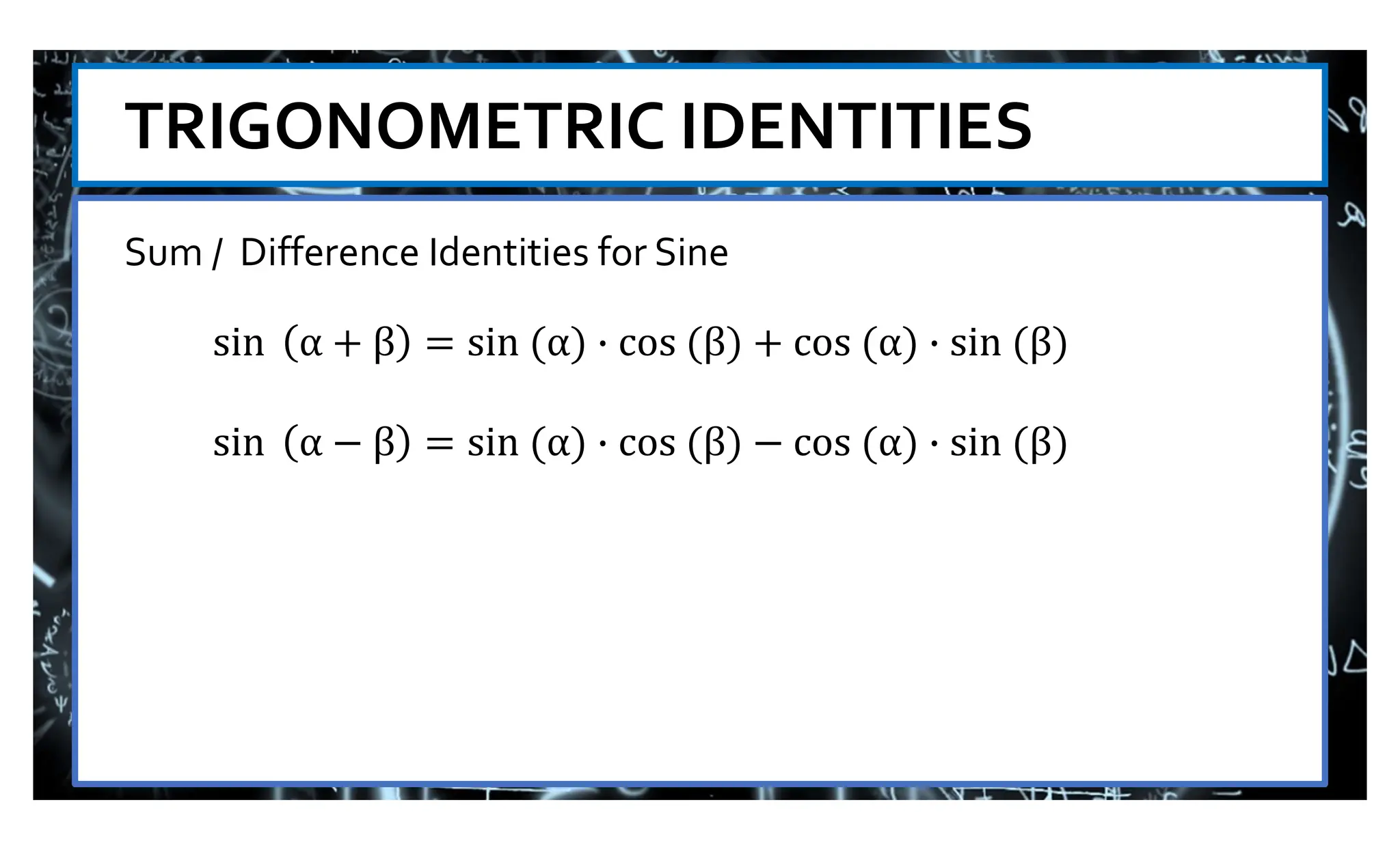 Trigonometric Identities and Propertiesss | PPT