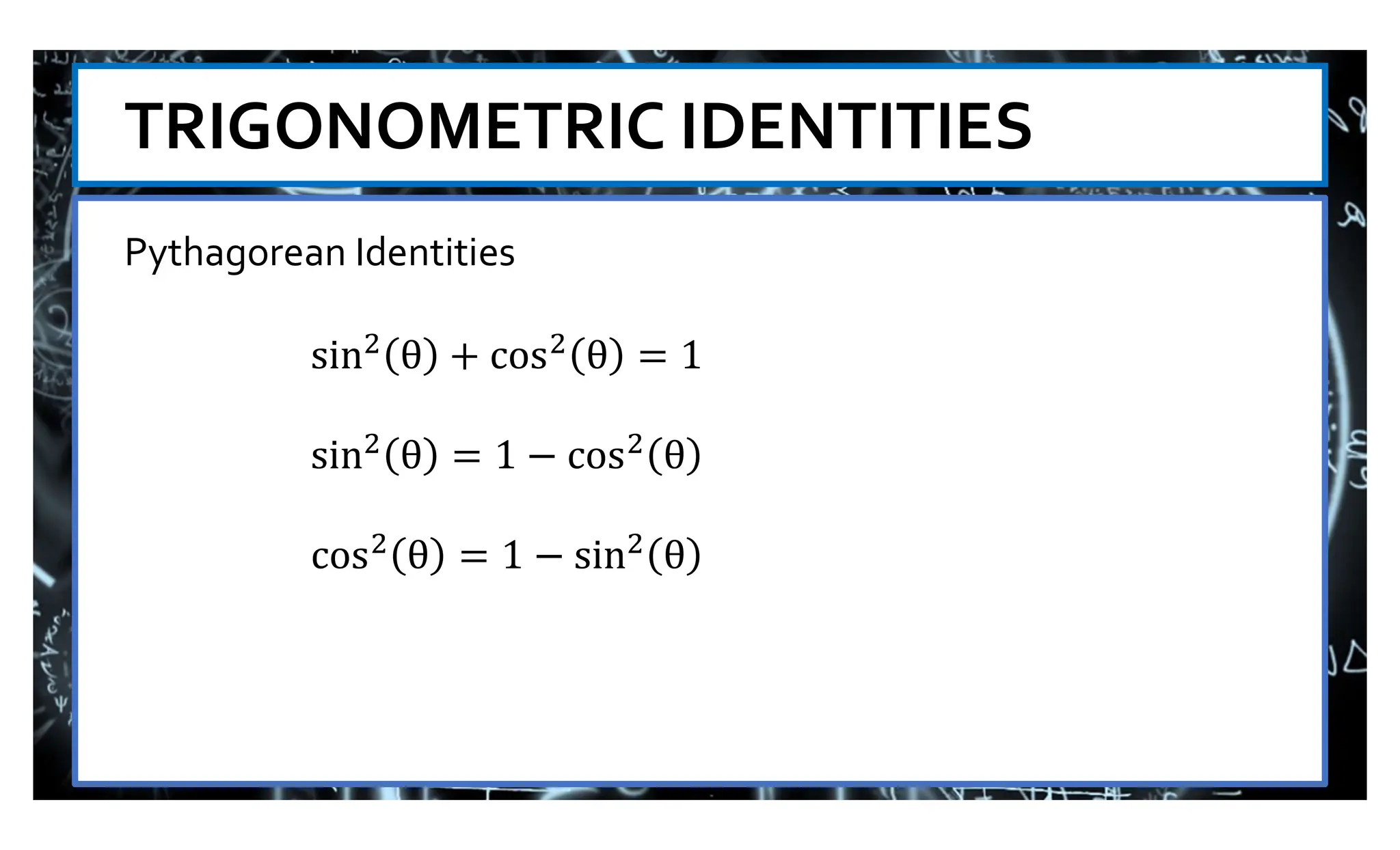 Trigonometric Identities and Propertiesss | PPT