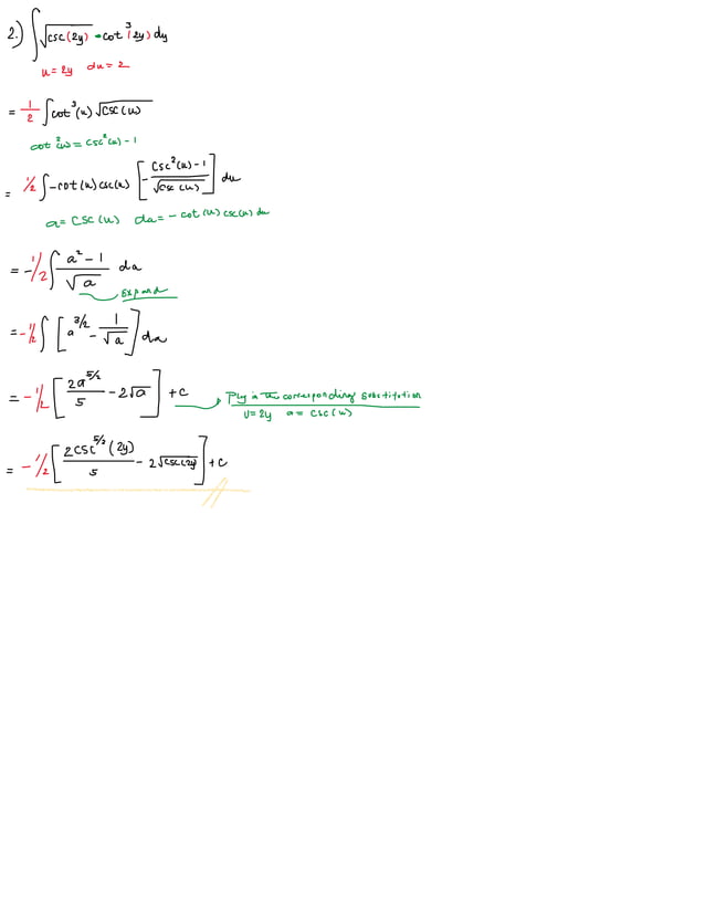 trigonometric integral | PDF