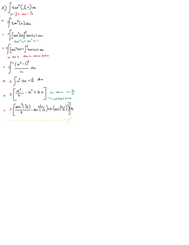 trigonometric integral | PDF
