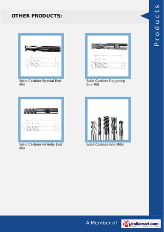 Trigon Enterprises, Pune, Solid Carbide End Mill Cutter | PDF