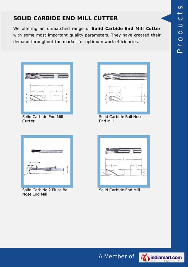 Trigon Enterprises, Pune, Solid Carbide End Mill Cutter | PDF