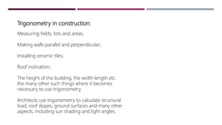 Trigonometery part 2 | PPTX | Physics | Science
