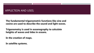 Trigonometery part 2 | PPTX | Physics | Science