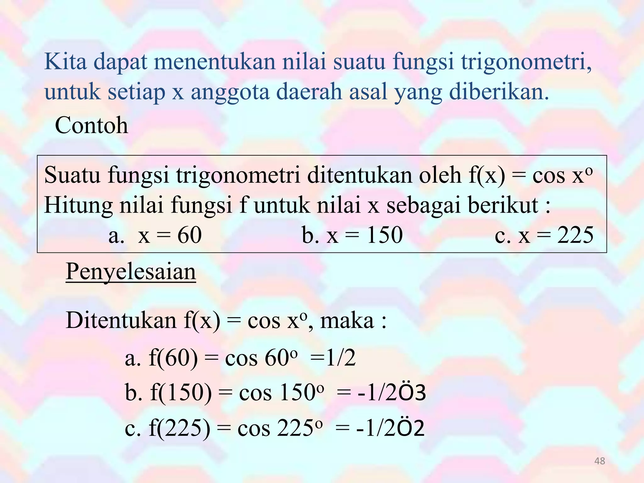 Trigonometri Kelas X | PPTX